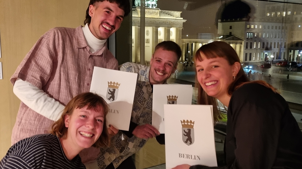 Hohe Auszeichnung für HfWU-Studierende