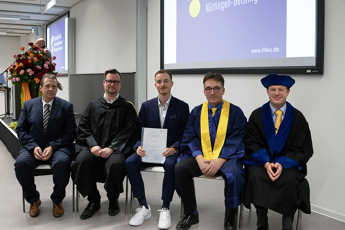 Senator E.h. Bloss Preis / Preisträger im Jahr 2022 ist Herr Pascal Bruhn